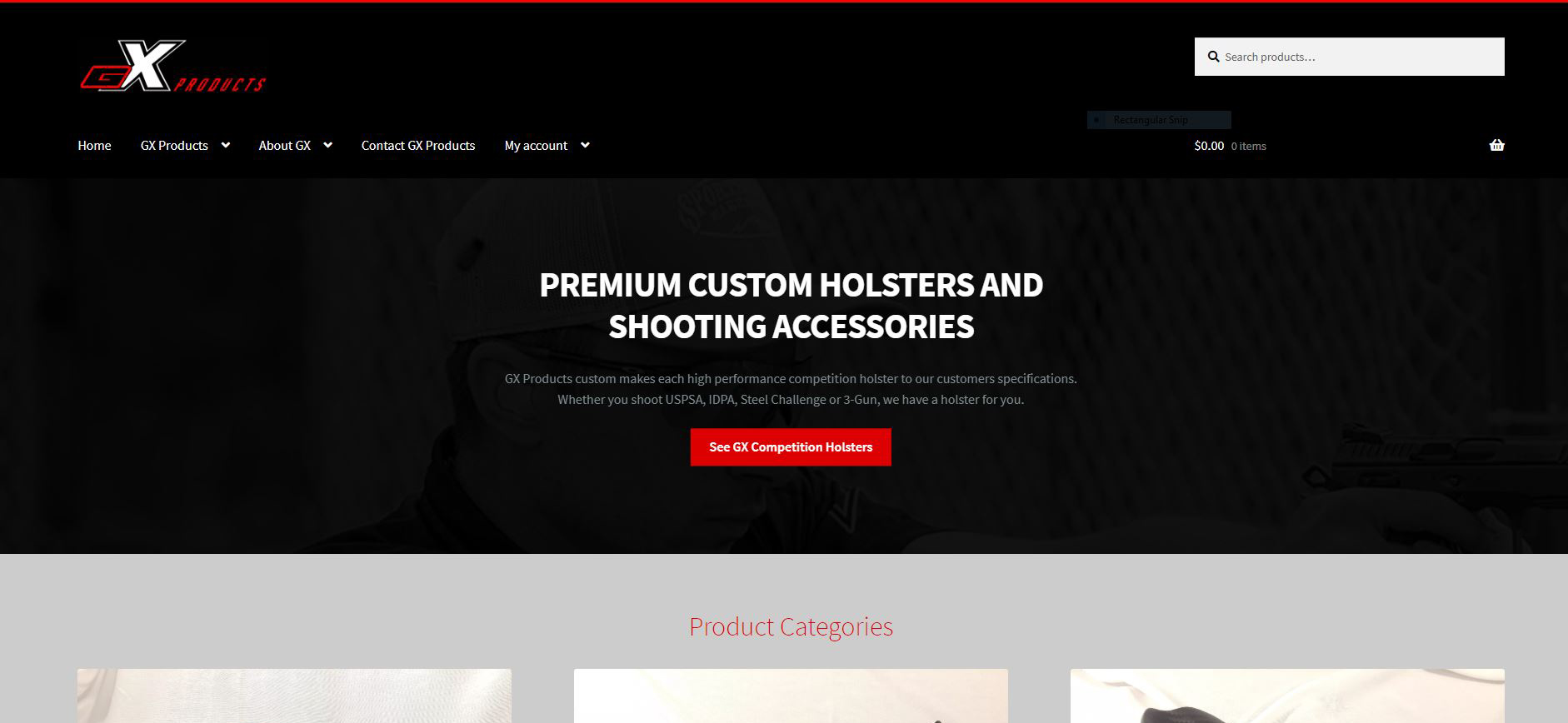 Site Launch: GX Products | Rice Design | Online Marketing Consulting ...